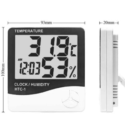 Original HTC 1 Temperature Humidity Meter Thermometer Hygrometer Weath ...